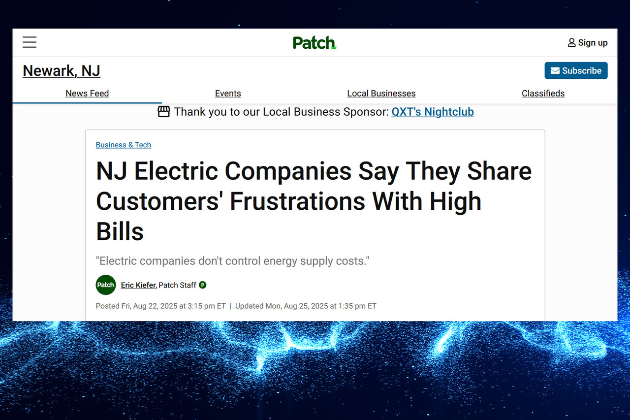 Trade Group Shares NJ Residents’ Frustrations Over Electric Bill Hikes ...